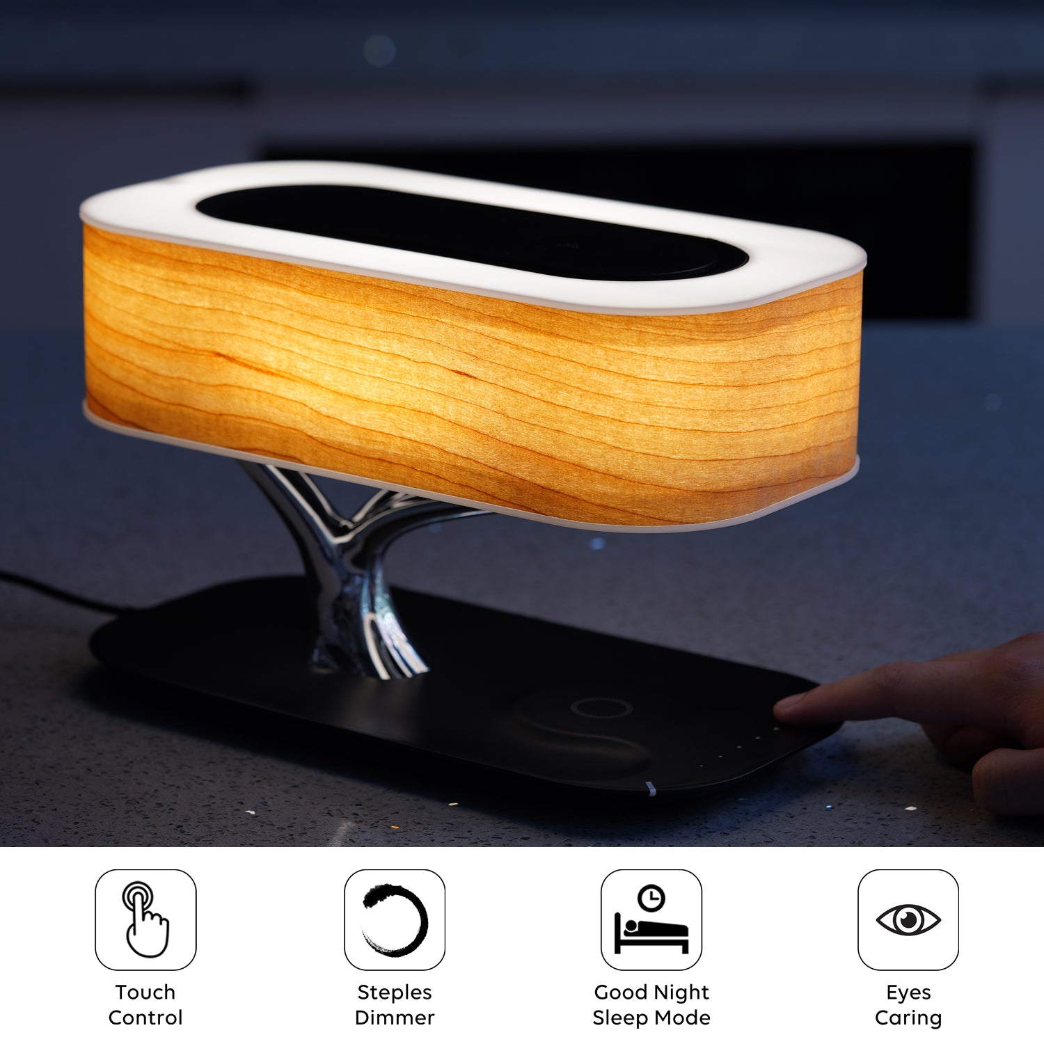 Light of Tree Bedside Lamp Pro – Masdio